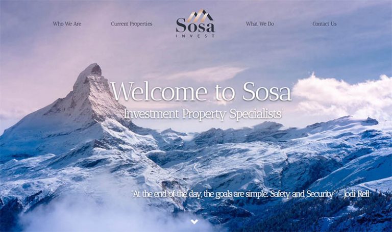 sosa - Graphic | Web | Design | Gold Coast | Brisbane